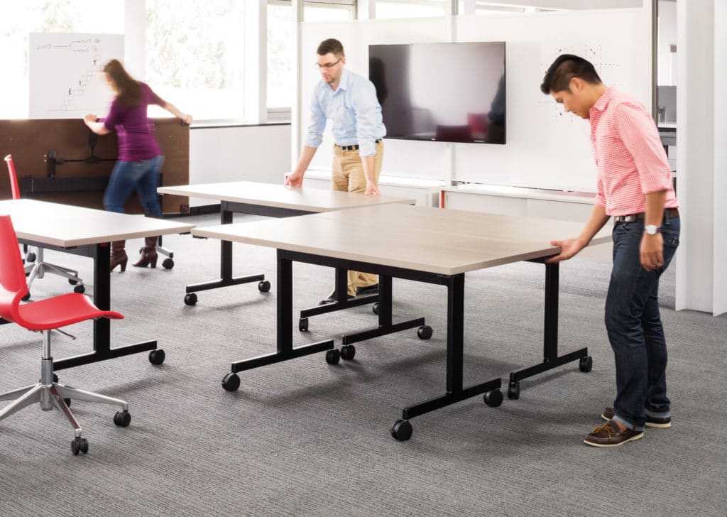 collaborative environment workstation - Systems Furniture
